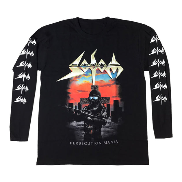 Sodom - Persecution Mania long sleeve – Night Shift Merch
