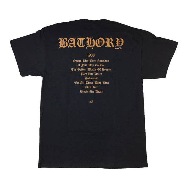Bathory - Blood Fire Death t-shirt – Night Shift Merch