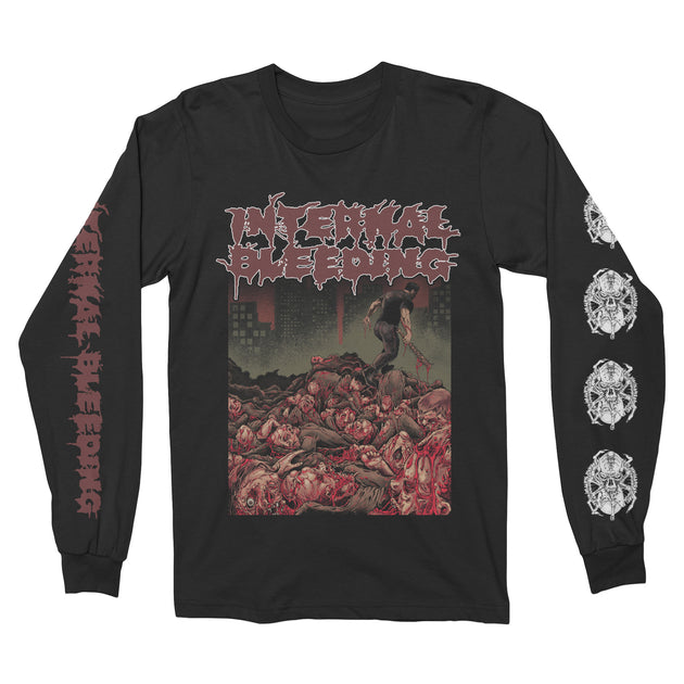 Internal Bleeding - Settle All Scores long sleeve – Night Shift Merch