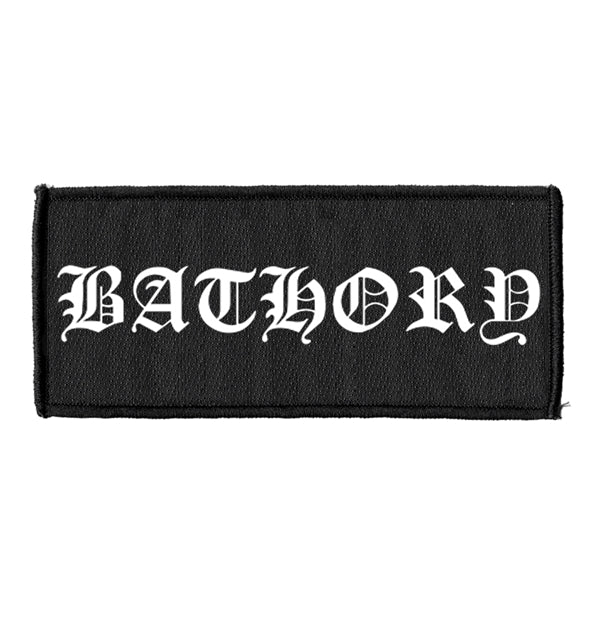 Bathory - Logo patch – Night Shift Merch
