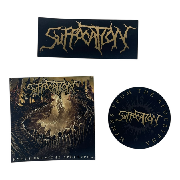 Suffocation - Hymns From The Apocrypha sticker pack – Night Shift Merch
