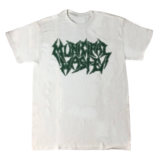 Municipal Waste - White Logo t-shirt – Night Shift Merch