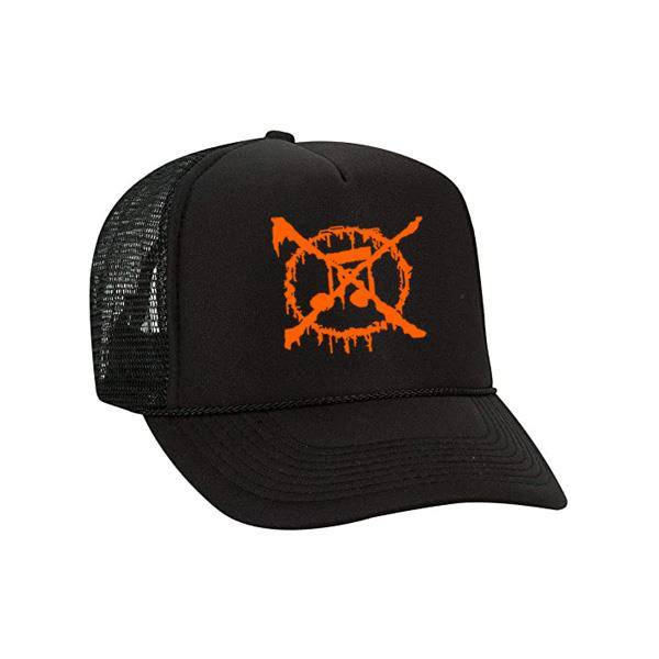 Anti-Music - Logo trucker hat – Night Shift Merch