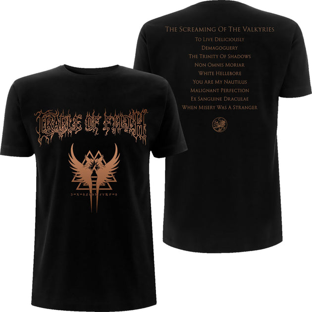 Cradle Of Filth - Valkyrie Sigil t-shirt – Night Shift Merch