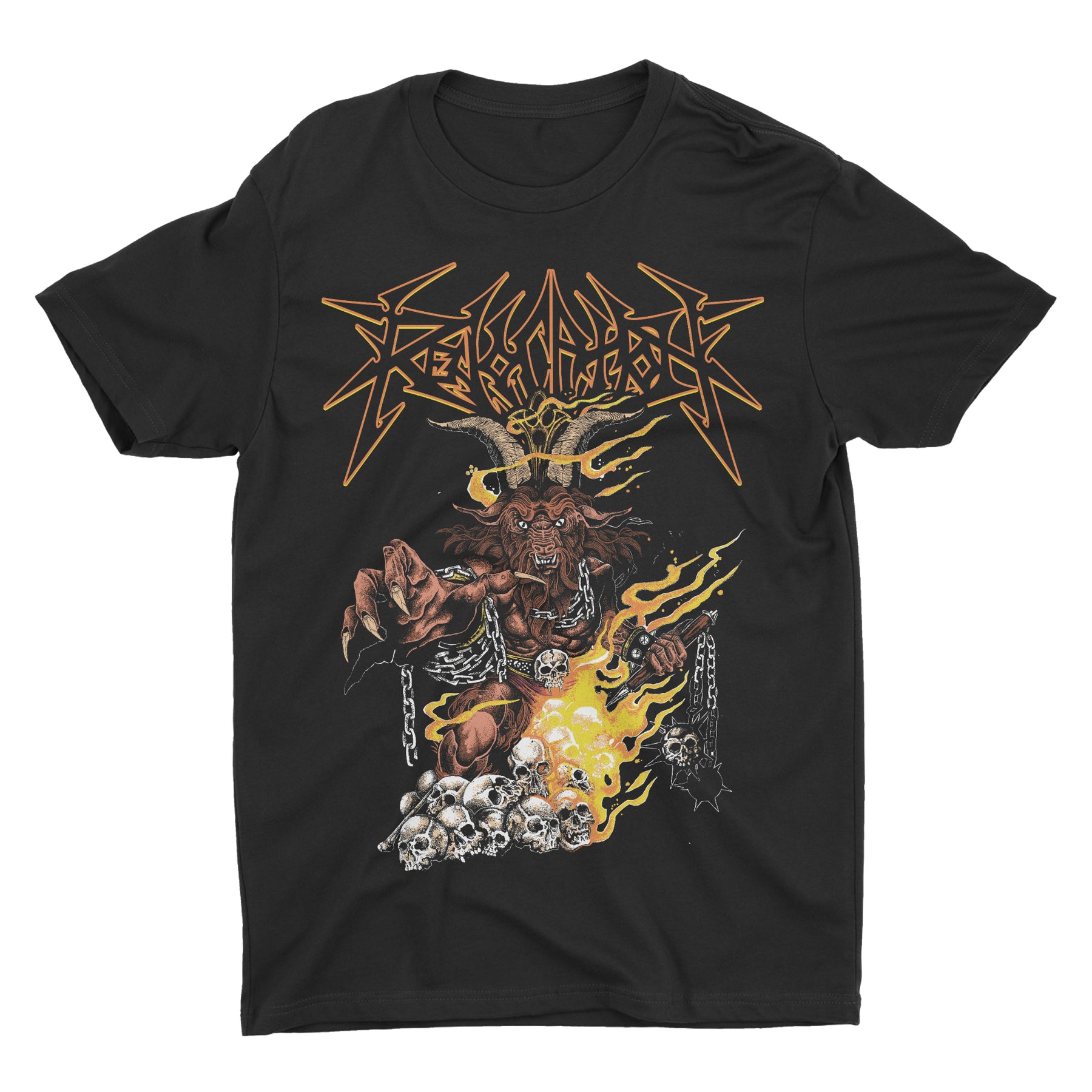 Revocation - Ram And Flail t-shirt – Night Shift Merch
