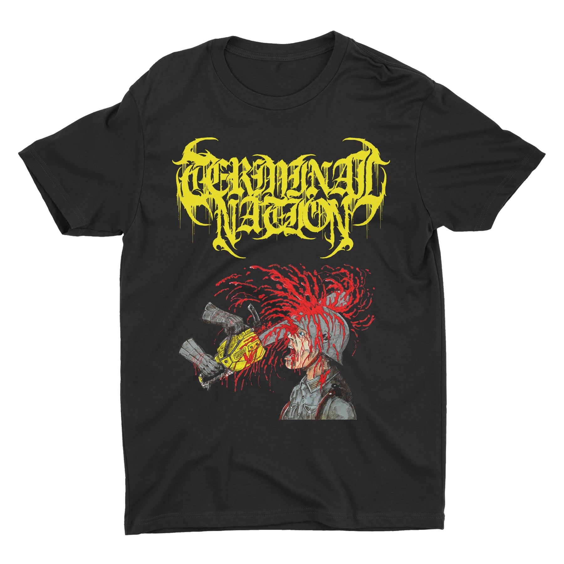 Terminal Nation - Nazi Gore Fountain t-shirt – Night Shift Merch