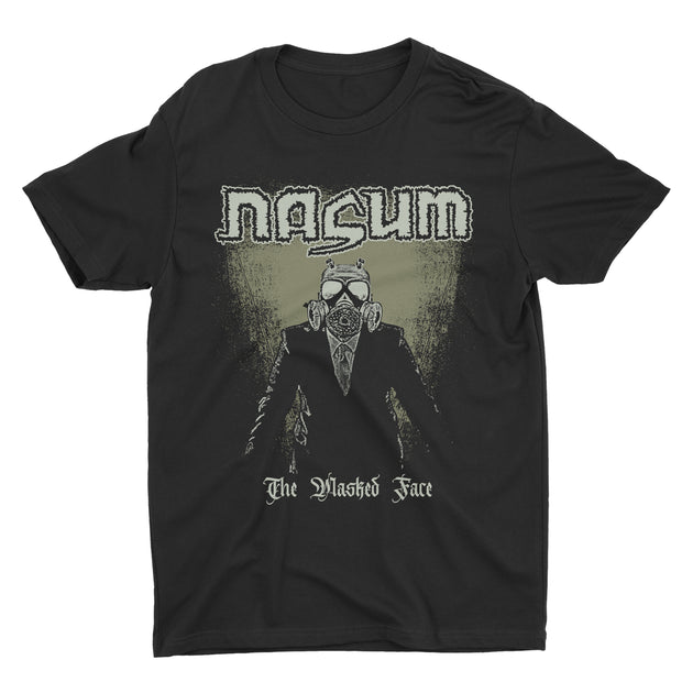 Nasum - The Masked Face t-shirt – Night Shift Merch