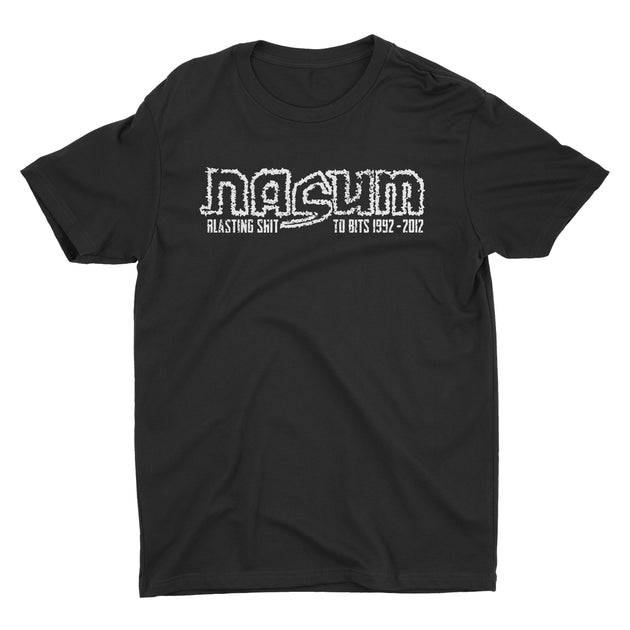 Nasum - Blasting Logo t-shirt – Night Shift Merch