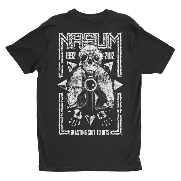 Nasum - Blasting Logo t-shirt – Night Shift Merch