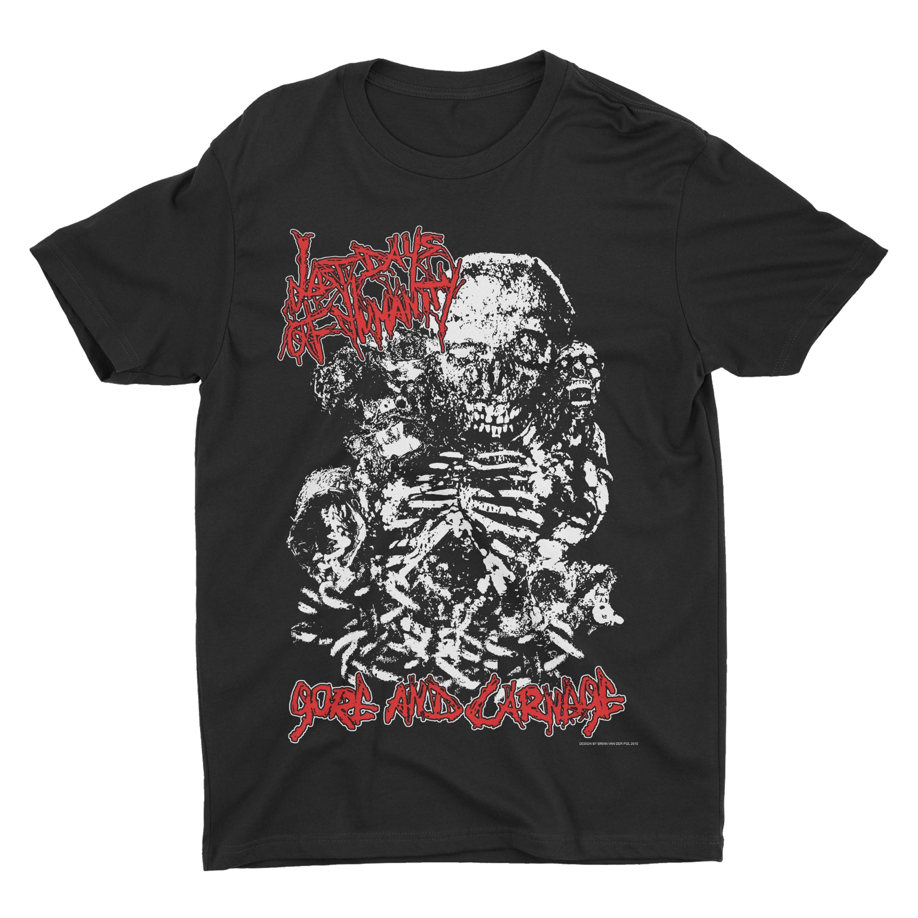 Last Days Of Humanity - Gore And Carnage t-shirt – Night Shift Merch