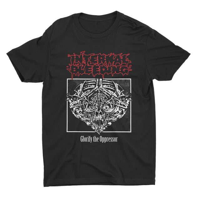 Internal Bleeding - Glorify The Oppressor t-shirt – Night Shift Merch
