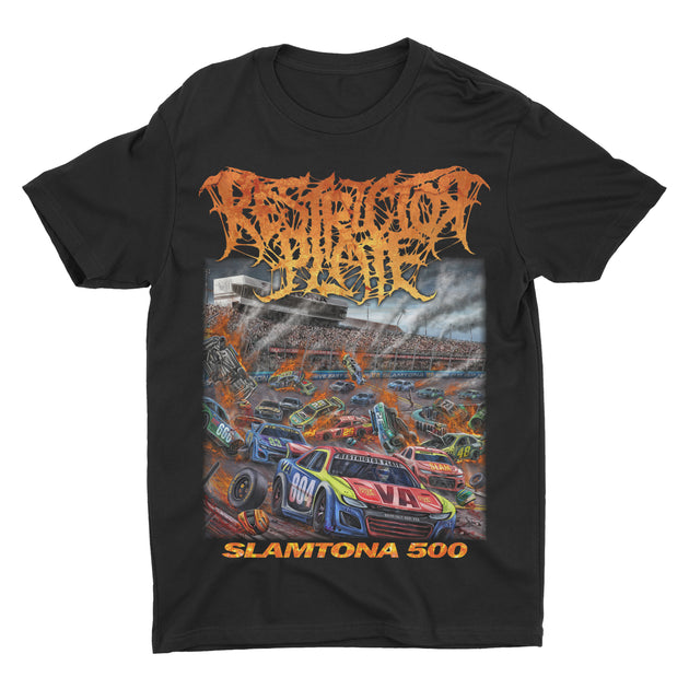 RESTRICTOR PLATE - SLAMTONA 500 t-shirt – Night Shift Merch