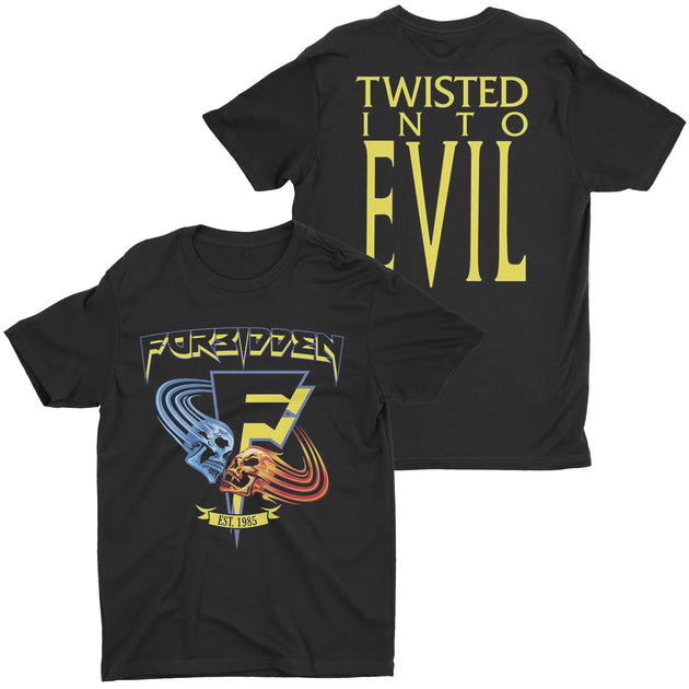 Forbidden - Twisted Into Evil t-shirt – Night Shift Merch