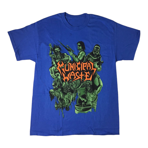 Municipal Waste - Collage Logo t-shirt – Night Shift Merch