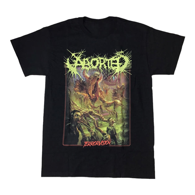 Aborted - Terrorvision t-shirt – Night Shift Merch