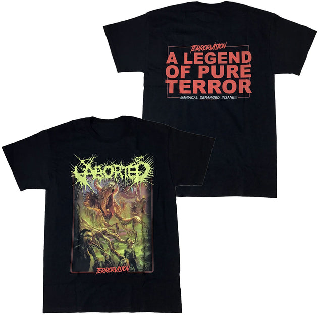 Aborted - Terrorvision t-shirt – Night Shift Merch