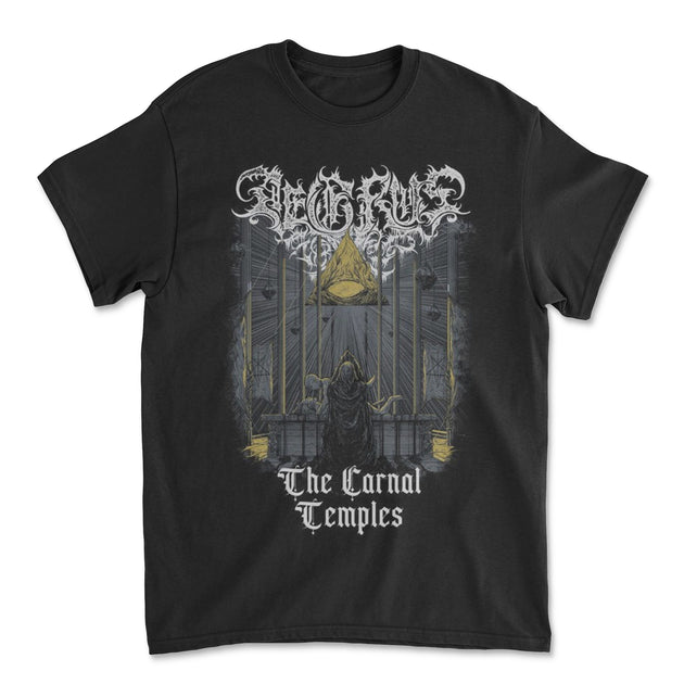 Aegrus - The Carnal Temples t-shirt – Night Shift Merch