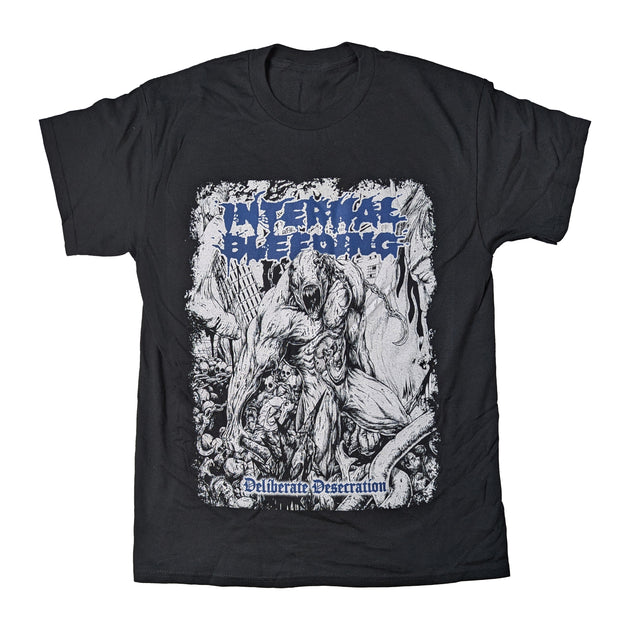 Internal Bleeding - Deliberate Desecration t-shirt – Night Shift Merch