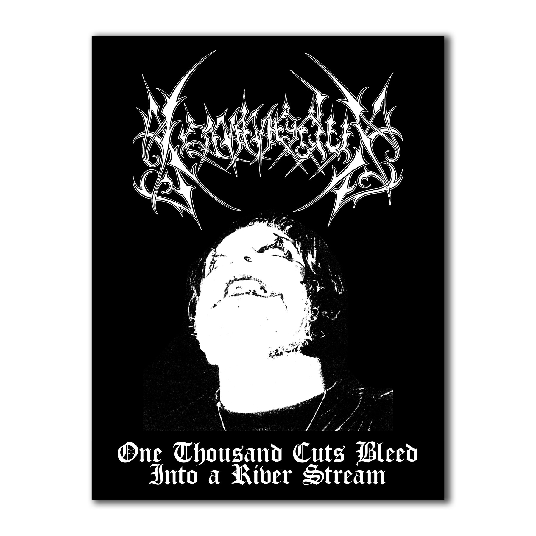 Kommodus - One Thousand Cuts sticker – Night Shift Merch