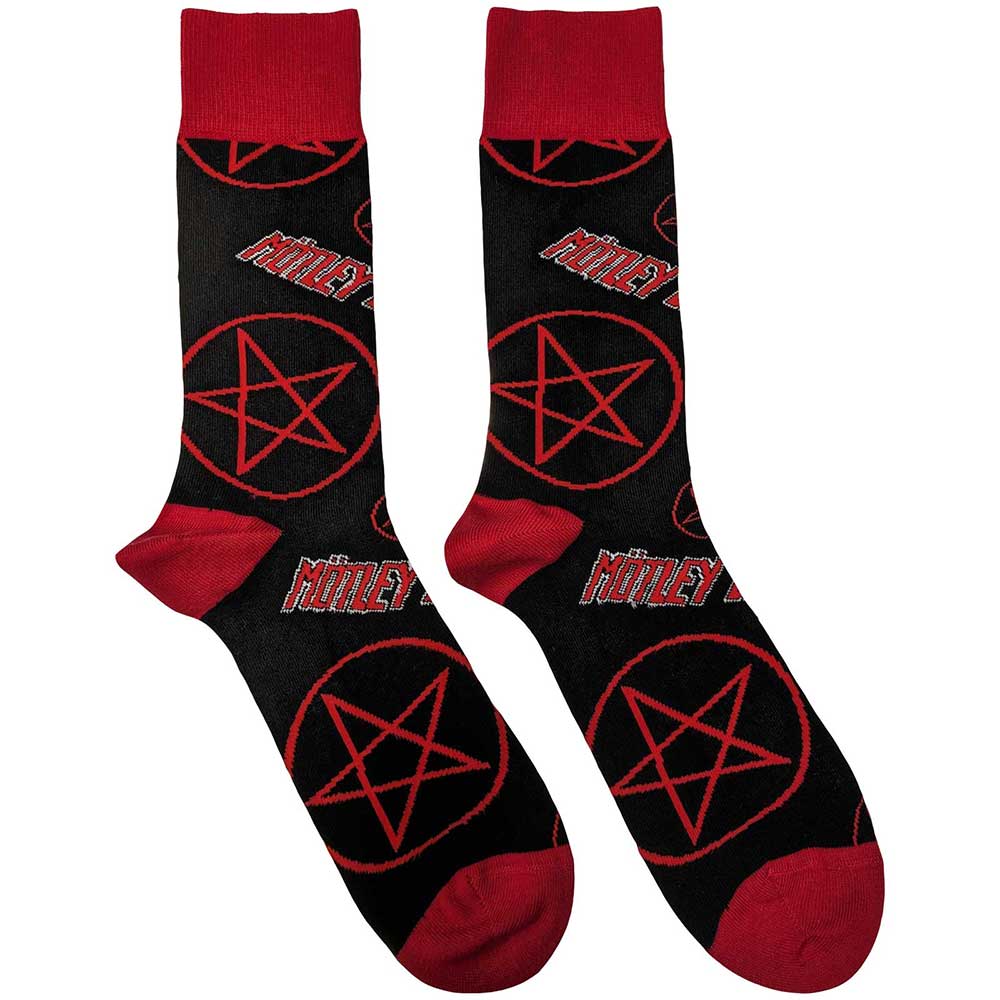 Motley Crue - Pentagram socks – Night Shift Merch