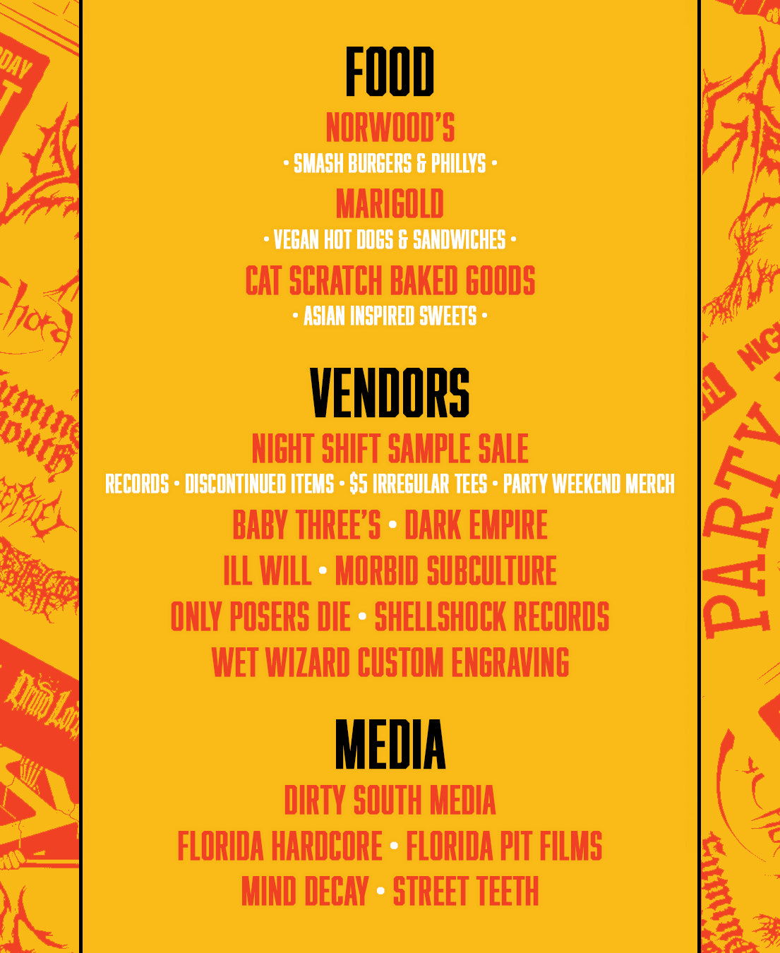 Night Shift Party Weekend 2025 – Night Shift Merch