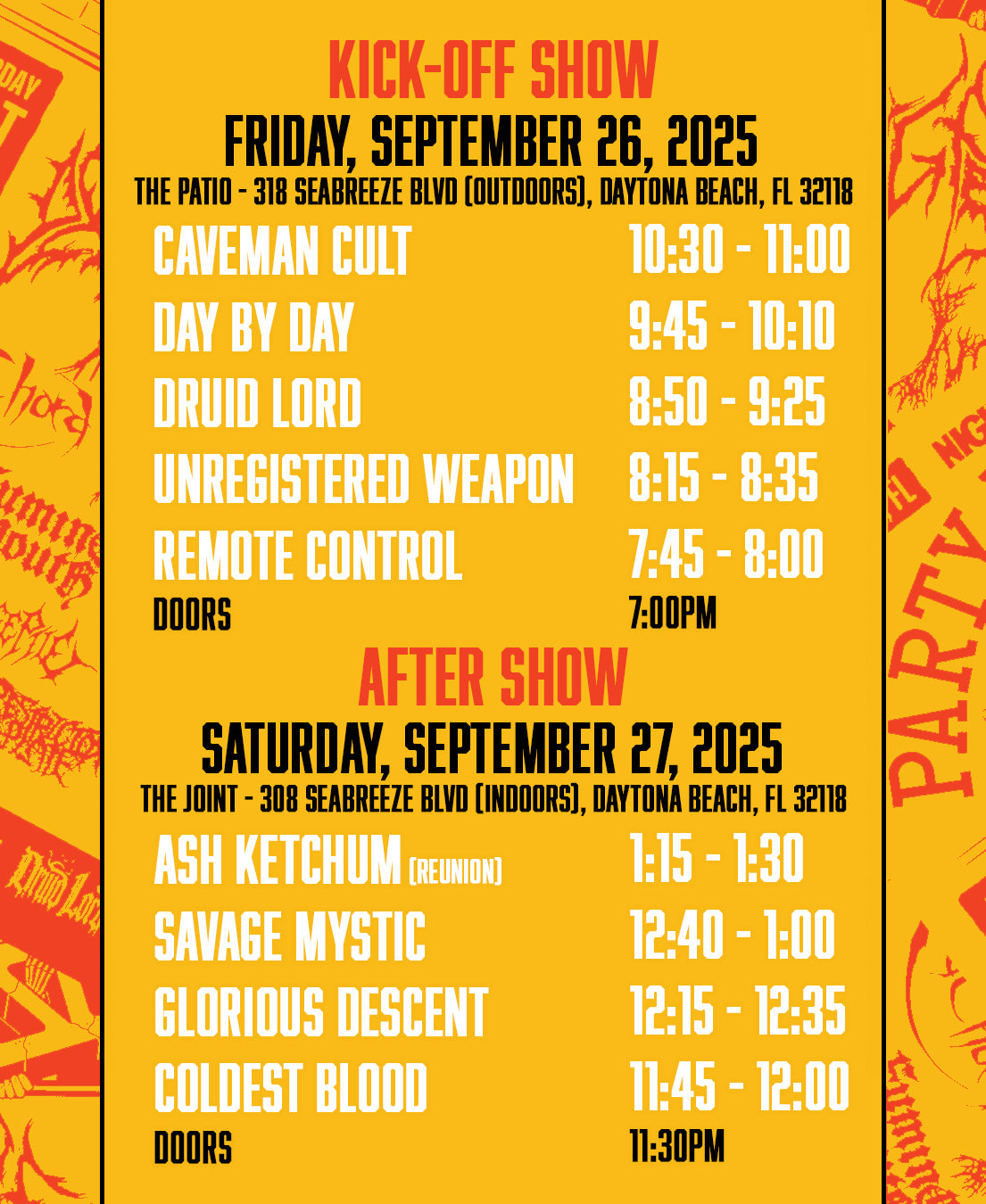 Night Shift Party Weekend 2025 – Night Shift Merch