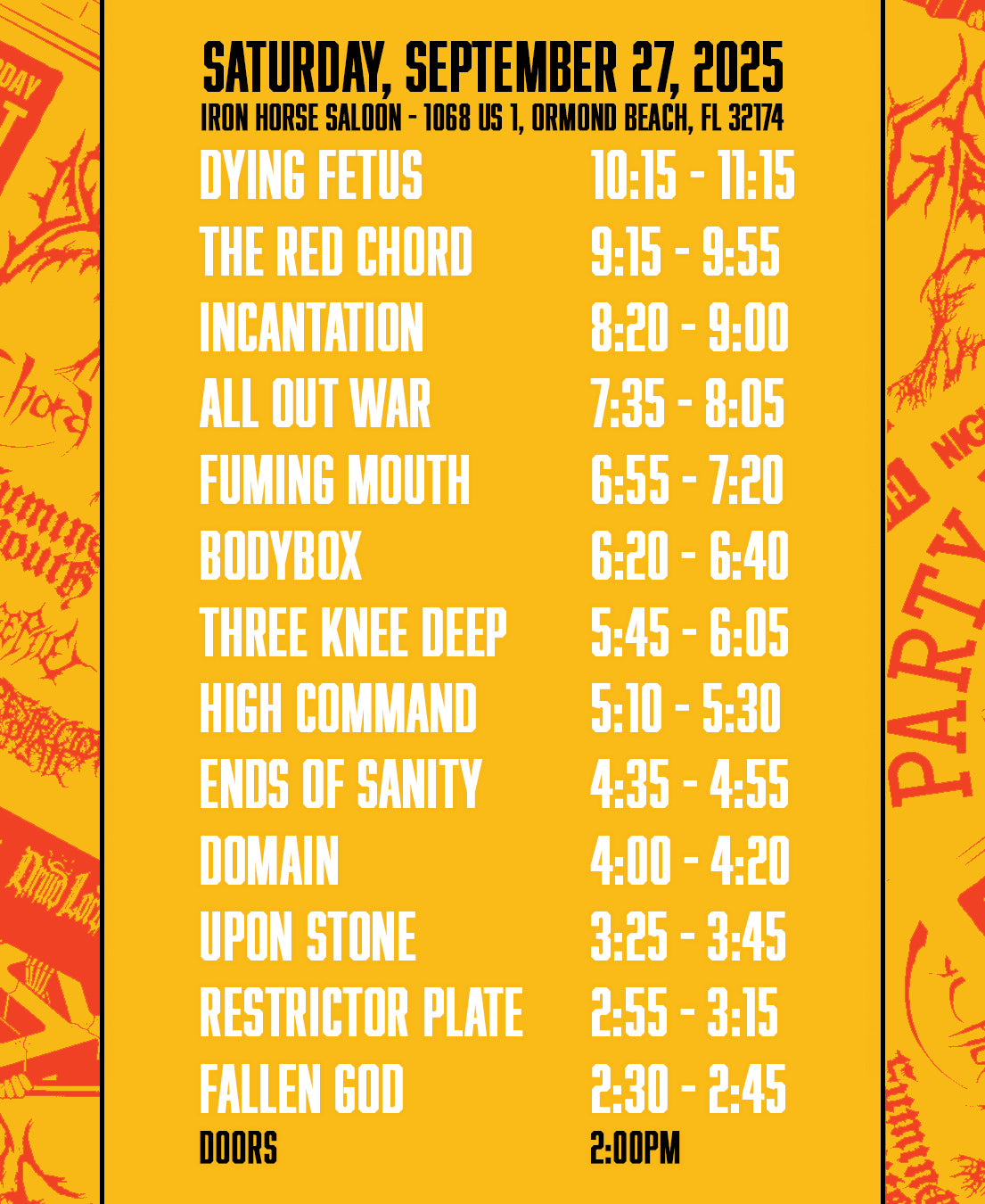 Night Shift Party Weekend 2025 – Night Shift Merch