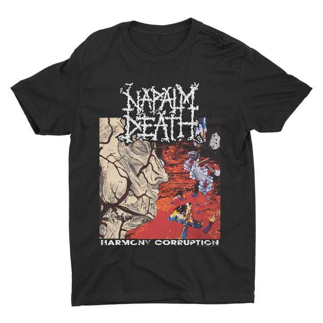 Napalm Death - Harmony Corruption t-shirt – Night Shift Merch