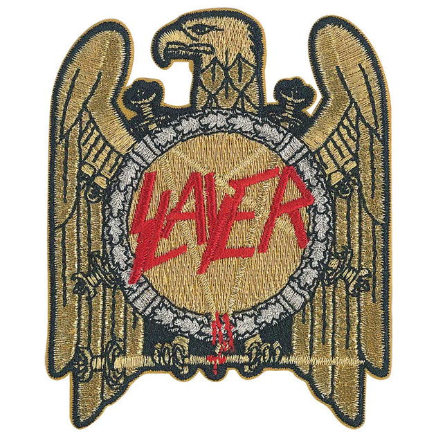 Slayer - Golden Eagle patch – Night Shift Merch
