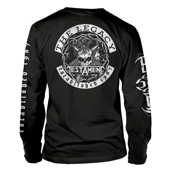 Testament - The Legacy long sleeve – Night Shift Merch