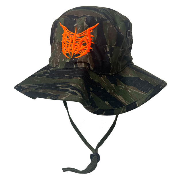 Fulci - Tiger Camo Logo boonie hat – Night Shift Merch