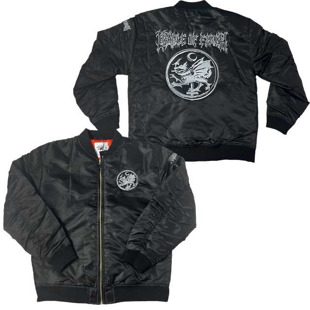 Cradle Of Filth - Dragon Sigil bomber jacket – Night Shift Merch