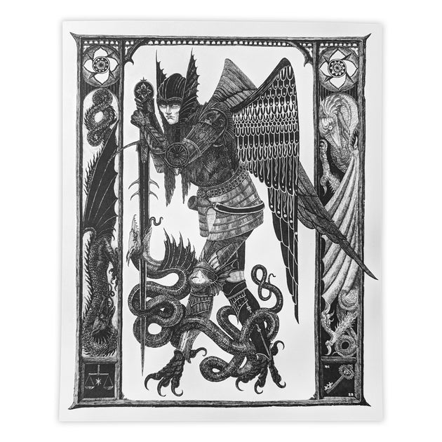 Mystic Barbarism - Beneath the Rose print – Night Shift Merch
