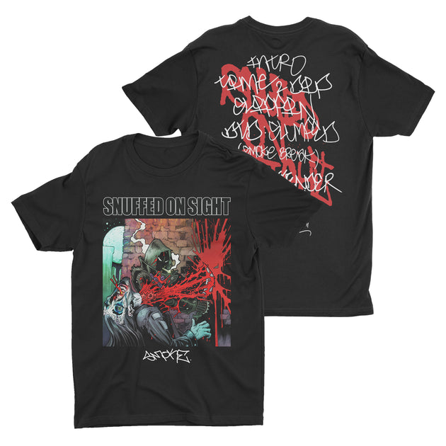 Snuffed On Sight - Smoke t-shirt – Night Shift Merch