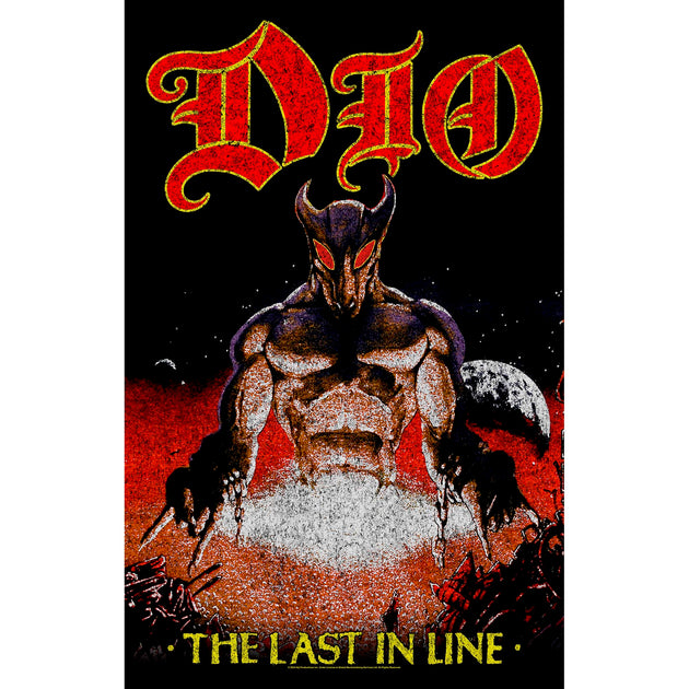 Dio - Last In Line flag – Night Shift Merch