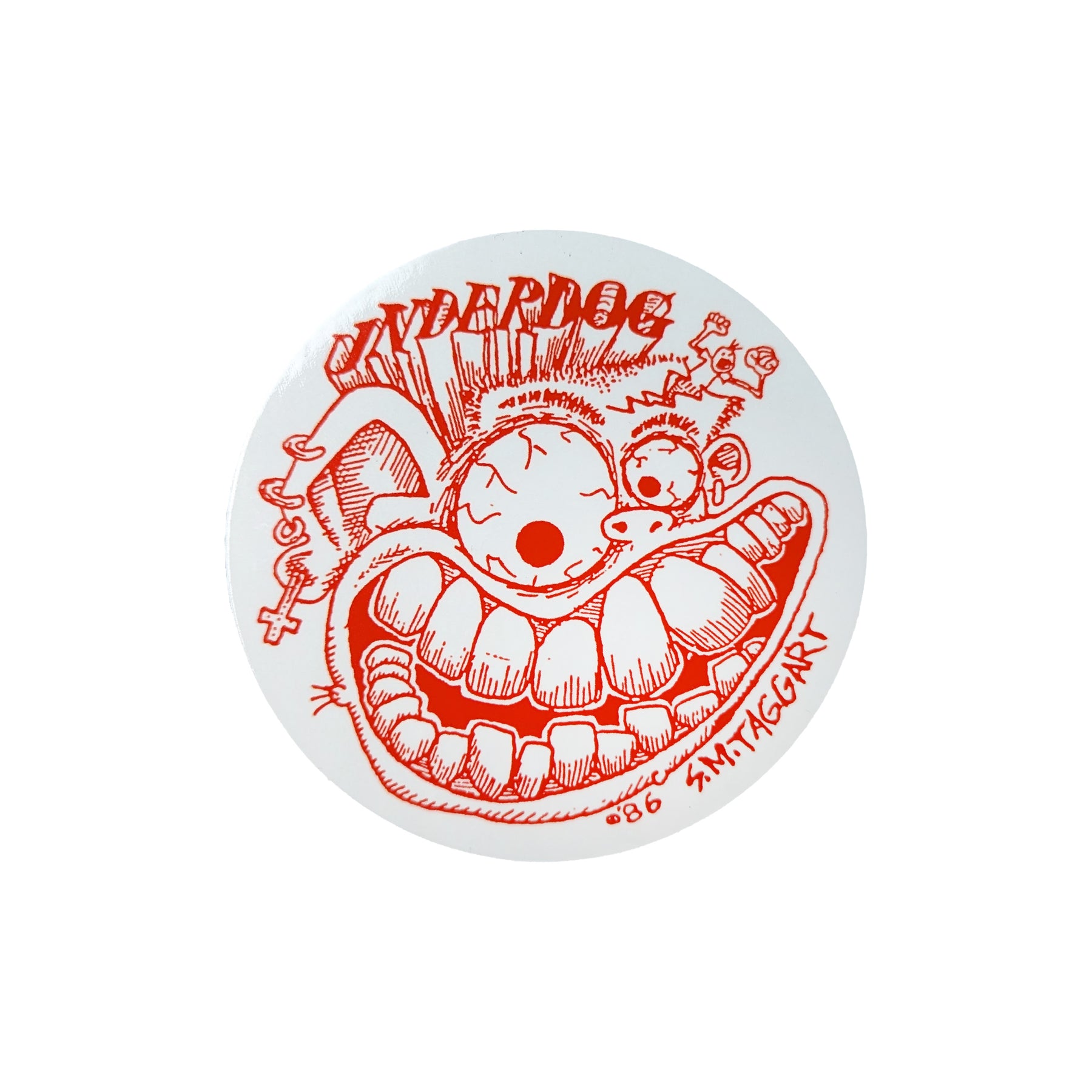 Underdog - Taggart sticker – Night Shift Merch