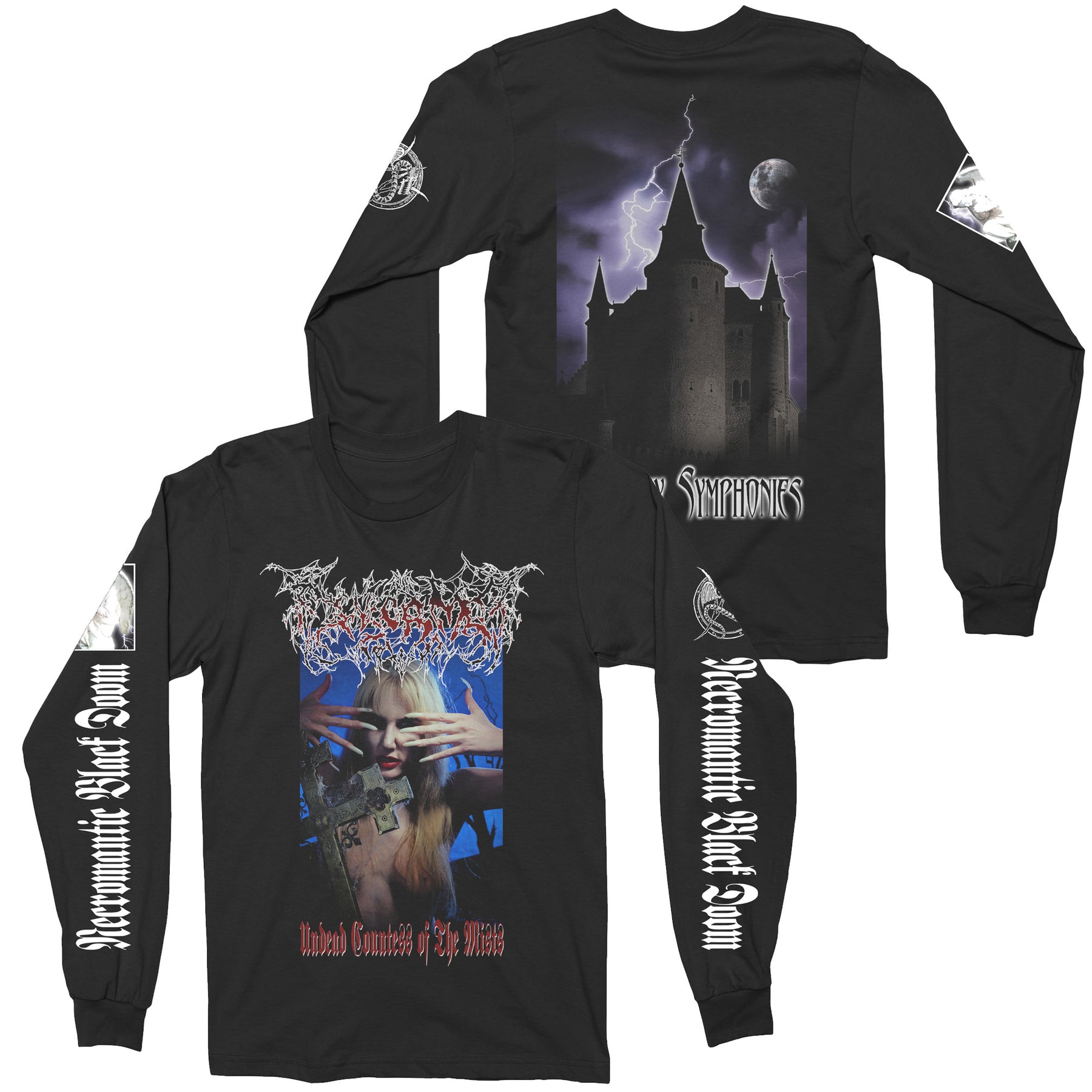 Worm - Undead Countess long sleeve – Night Shift Merch