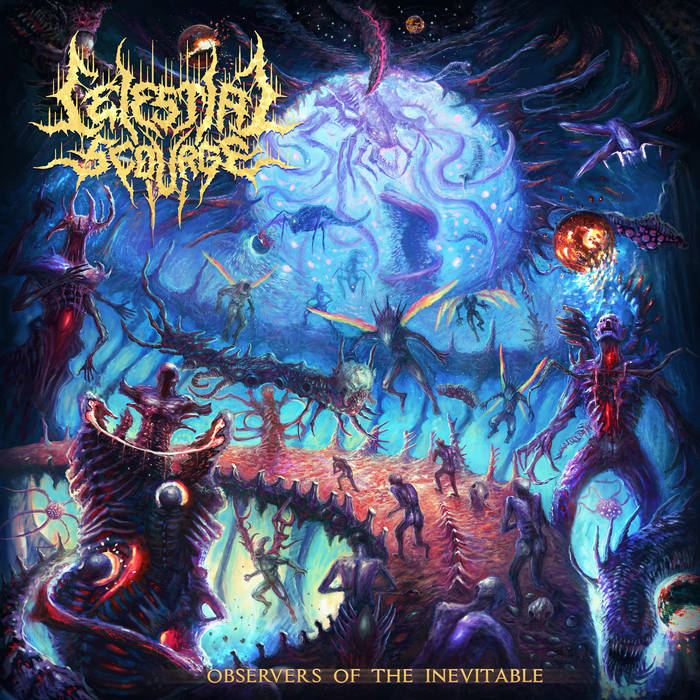 Celestial Scourge - Observers Of The Inevitable CD – Night Shift Merch