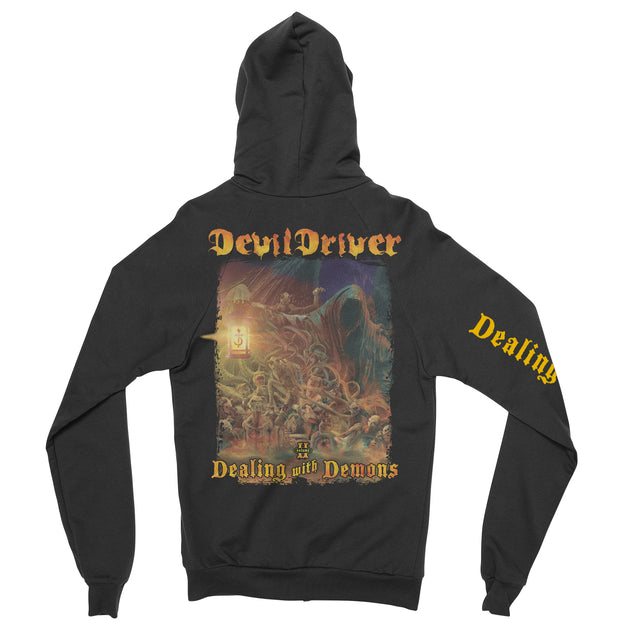 DevilDriver - Dealing With Demons II Cross zip-up hoodie – Night Shift ...
