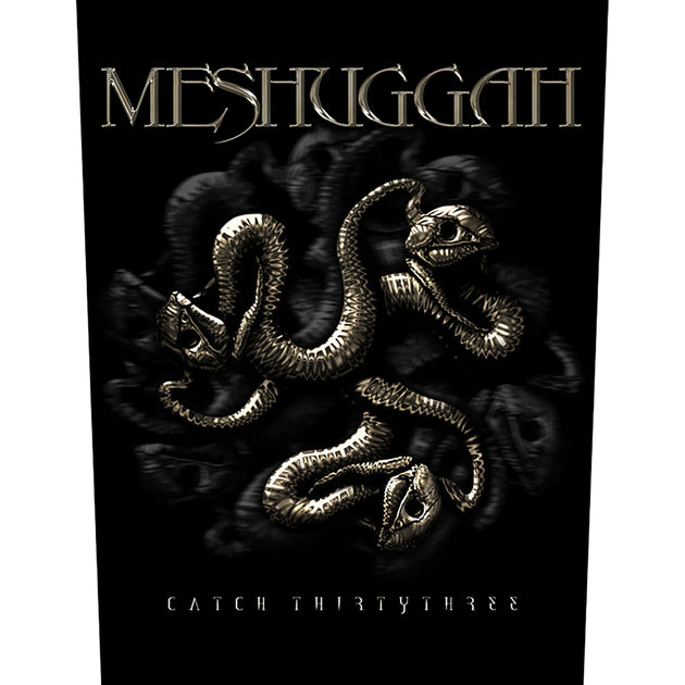 Meshuggah - Catch 33 back patch – Night Shift Merch