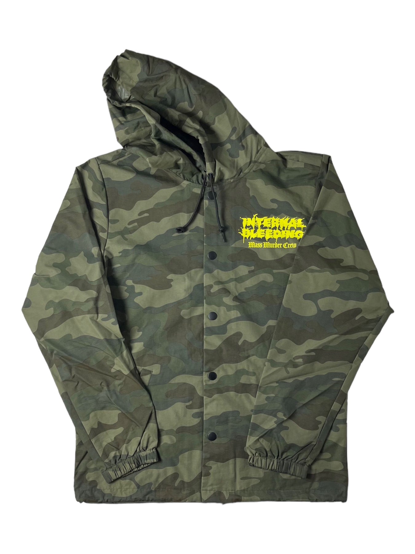 Internal Bleeding - Splitter windbreaker – Night Shift Merch