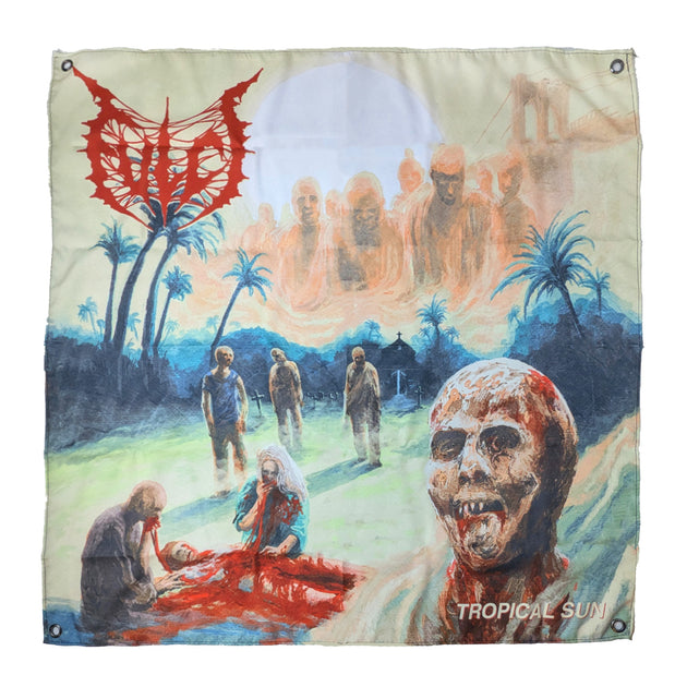 Fulci - Tropical Sun flag – Night Shift Merch