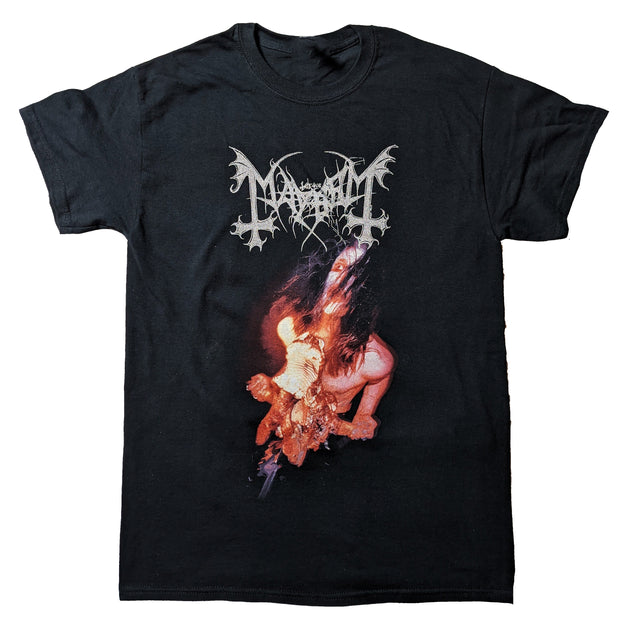 Mayhem - Maniac t-shirt – Night Shift Merch