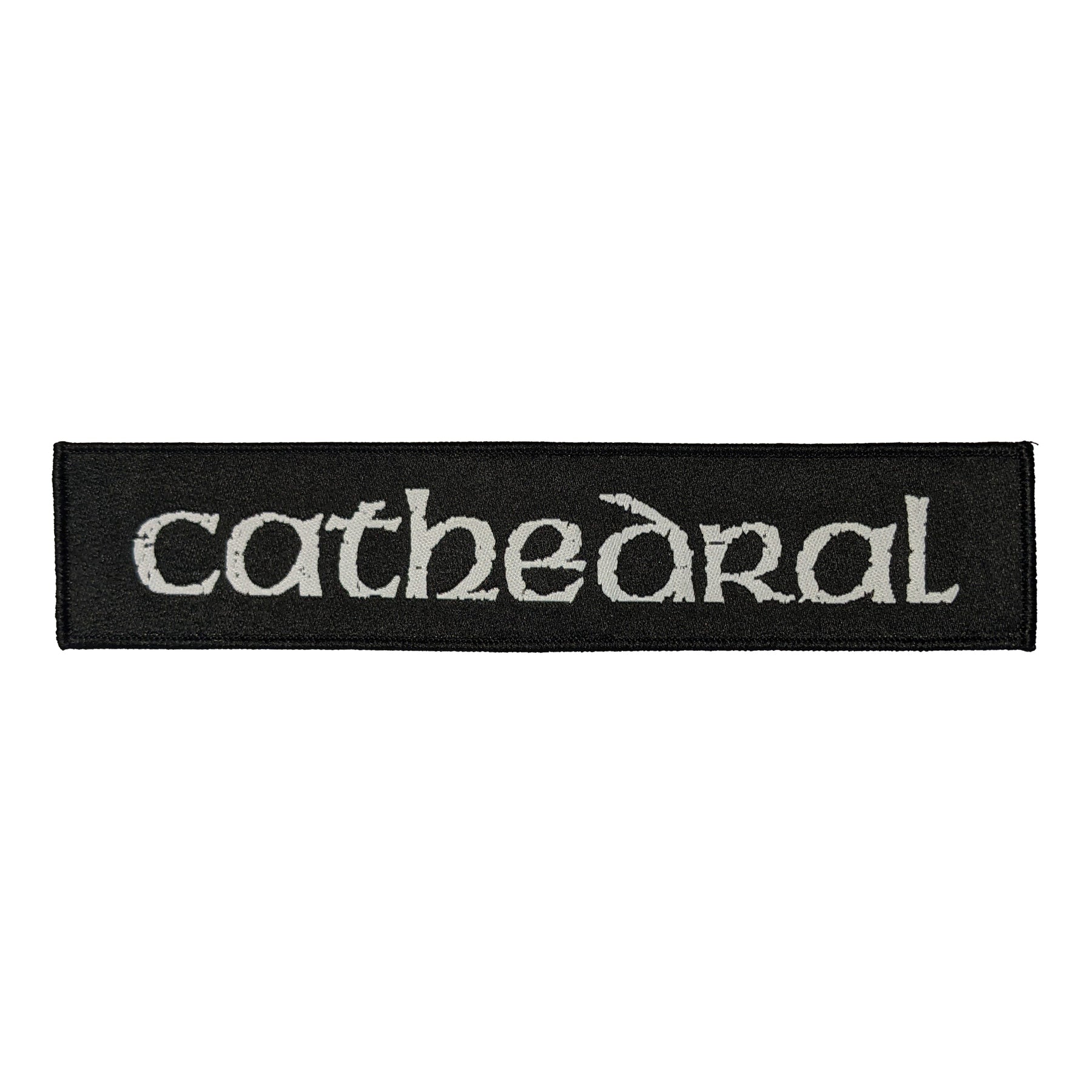 Cathedral - Logo patch – Night Shift Merch
