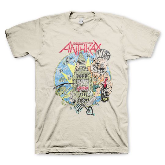 Anthrax - London t-shirt – Night Shift Merch