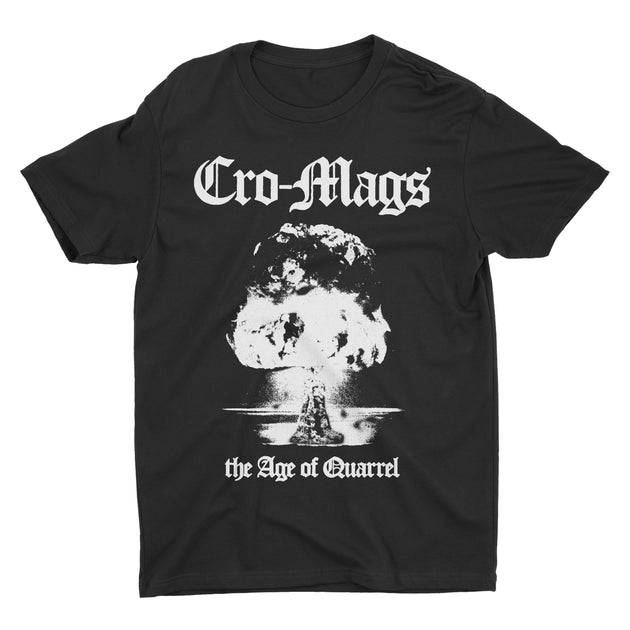 Cro-Mags - The Age Of Quarrel Black And White t-shirt – Night Shift Merch