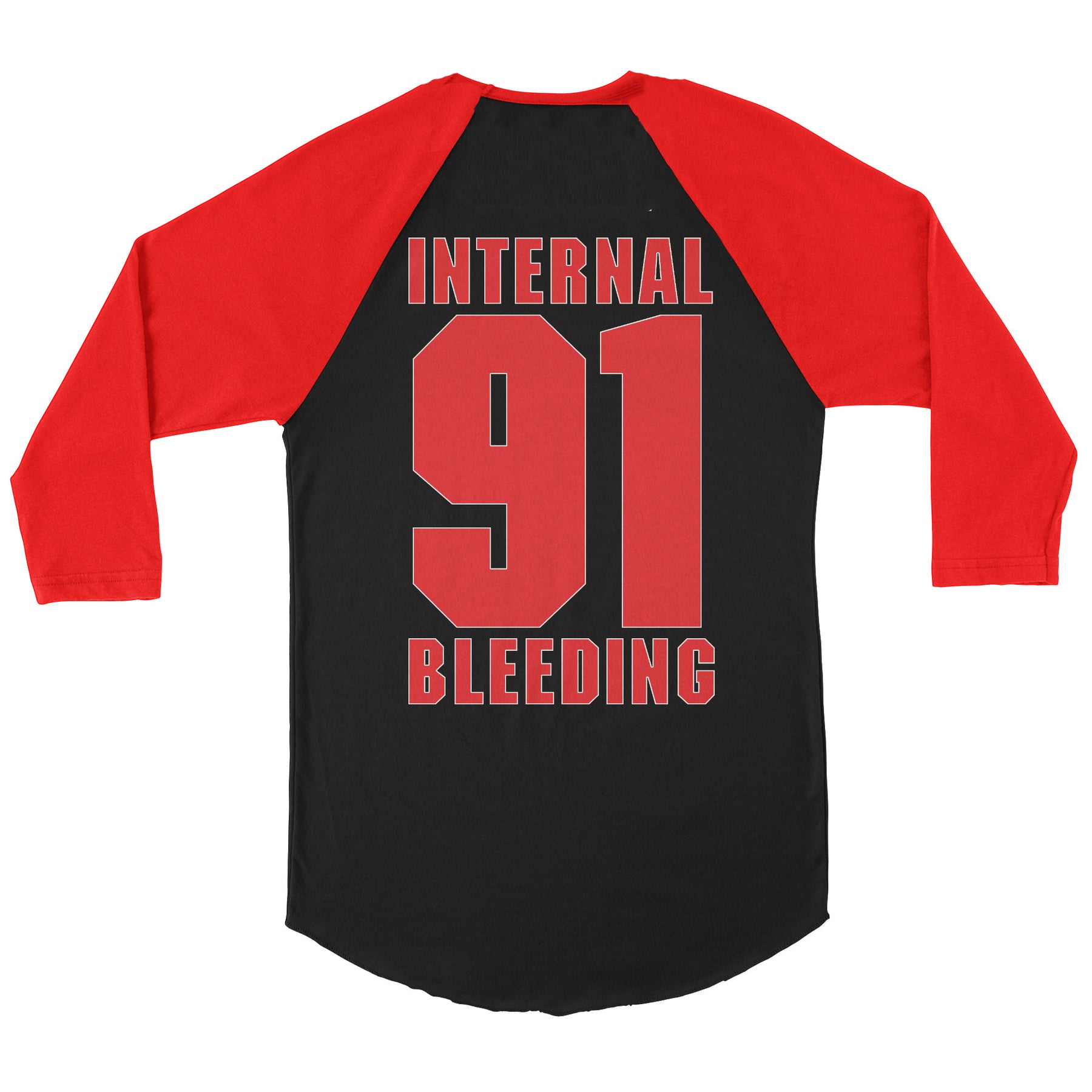 Internal Bleeding - Inhuman Suffering raglan – Night Shift Merch