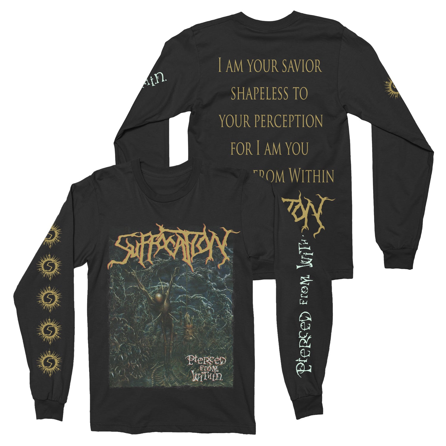 Suffocation - Pierced From Within long sleeve – Night Shift Merch