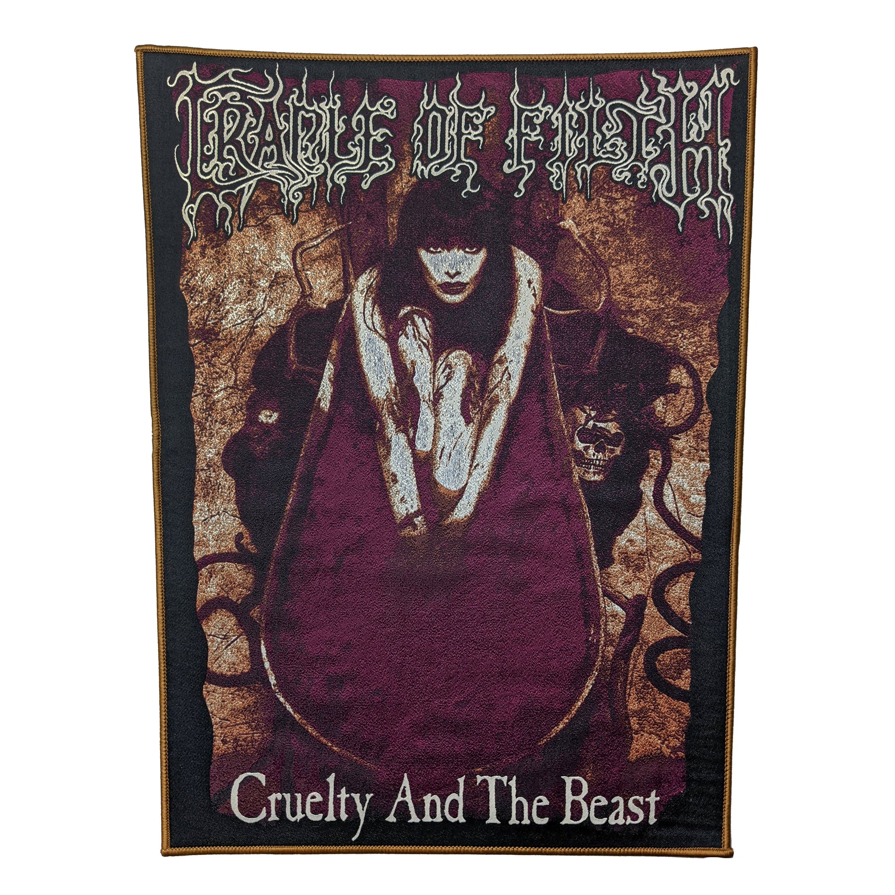 Cradle Of Filth - Cruelty And The Beast back patch – Night Shift Merch