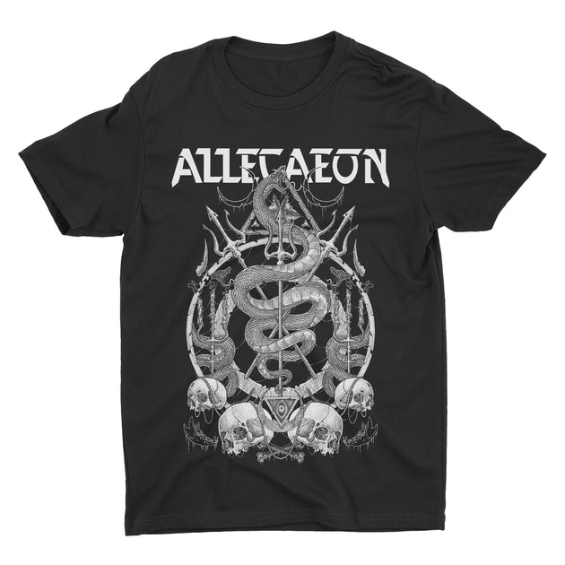 Allegaeon - Poseidon's Snake t-shirt – Night Shift Merch